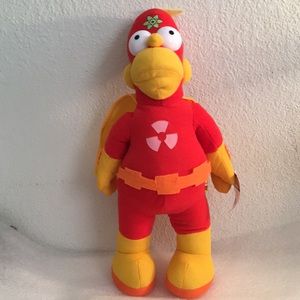 The Simpsons | Toys | Radioactive Man Plush Figure Homer Simpson 7 ...